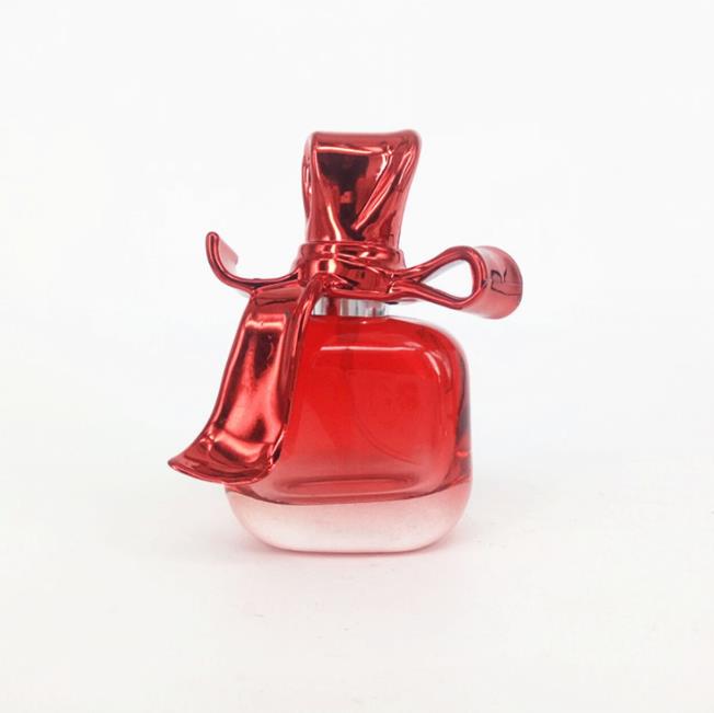 Red perfume bottle