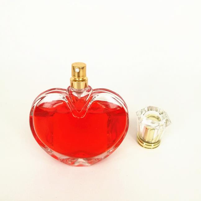 Red perfume bottle