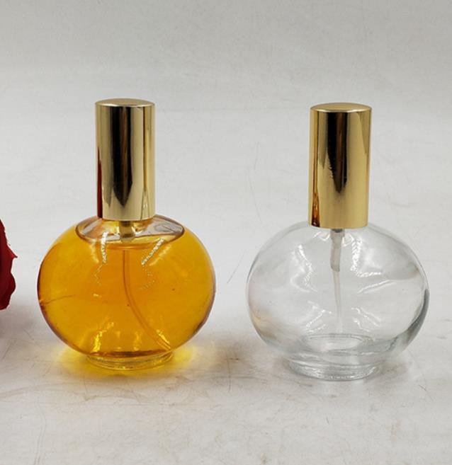 Round perfume bottle