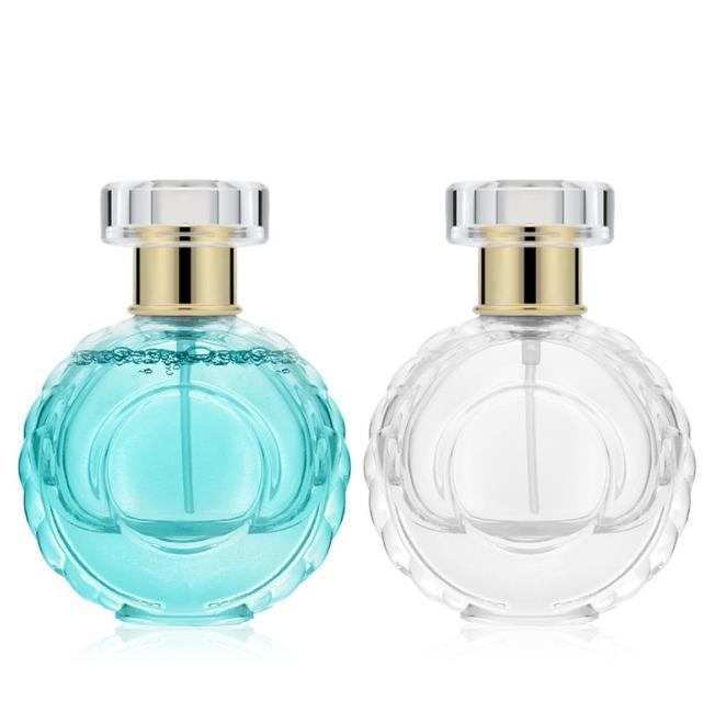 Round perfume bottle