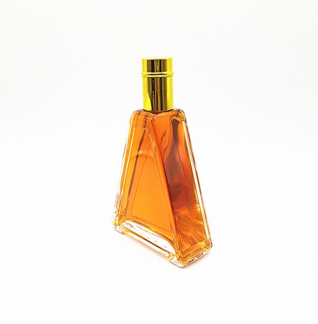 Triangle perfume bottle