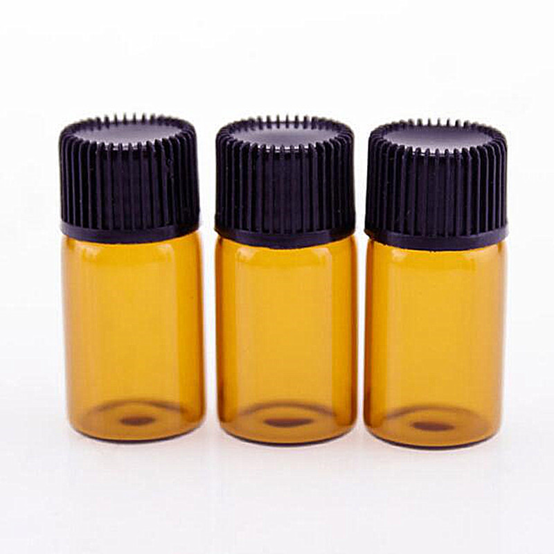 Essential oil fragrance aromatherapy sample bottle