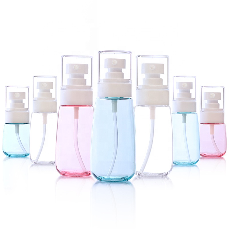 Plastic perfume lotion mist spray bottles