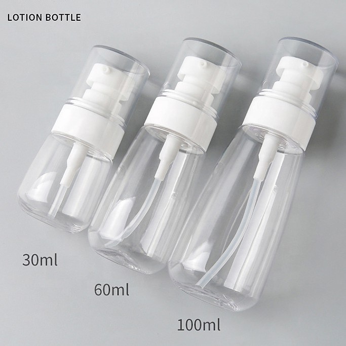 Plastic perfume lotion mist spray bottles