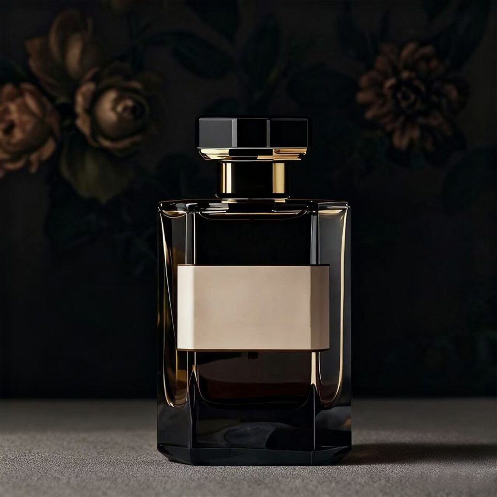 Unique Luxury Irregular Design Custom Glass Perfume Bottle