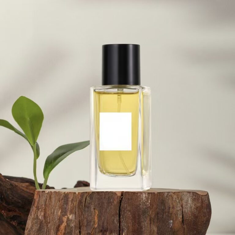 Reusable Empty Glass Perfume Bottle with Fine Spray Design